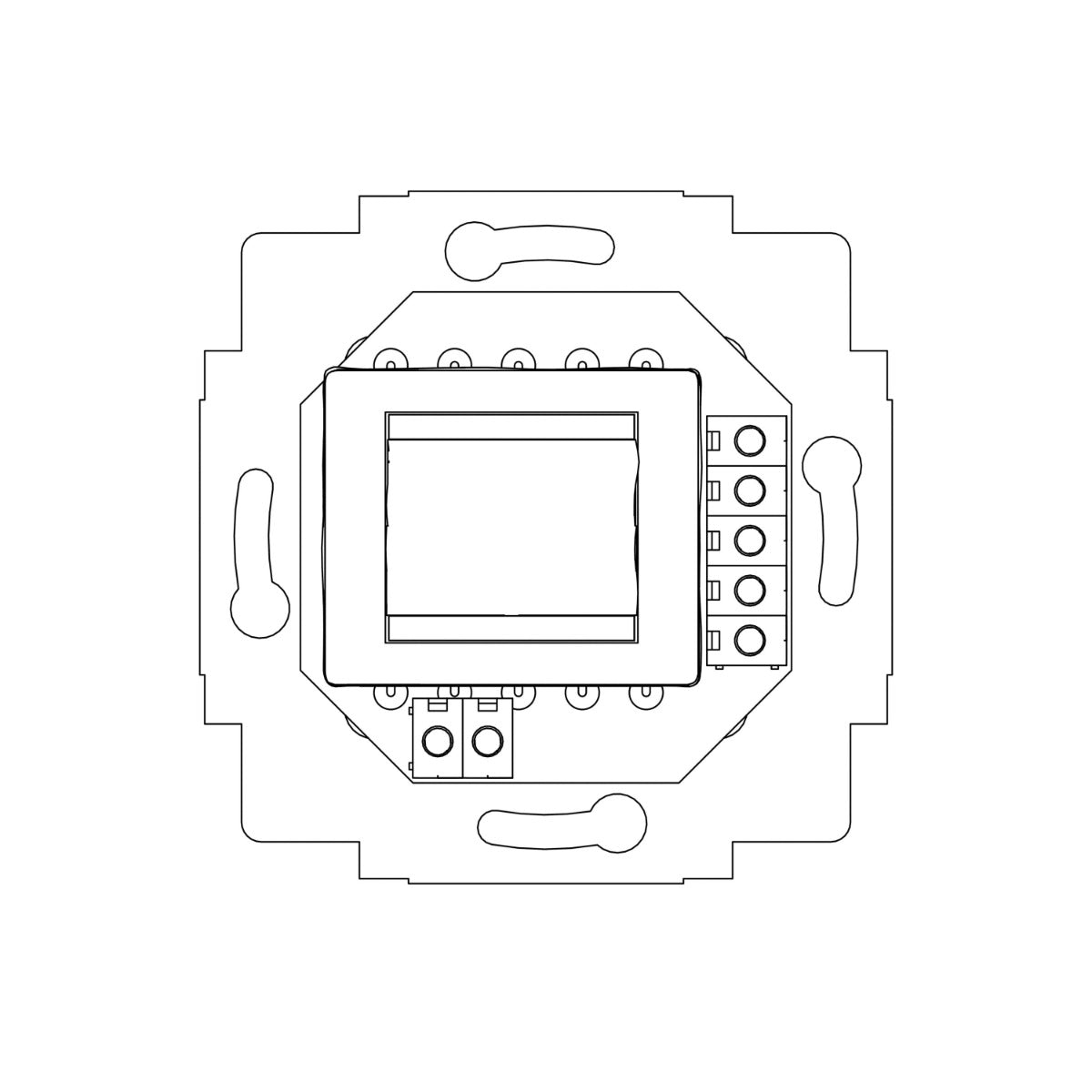 LST 50 BJ UP-R - 100V Lautstärkeregler mit Pflichtrufrelais, Variante ...