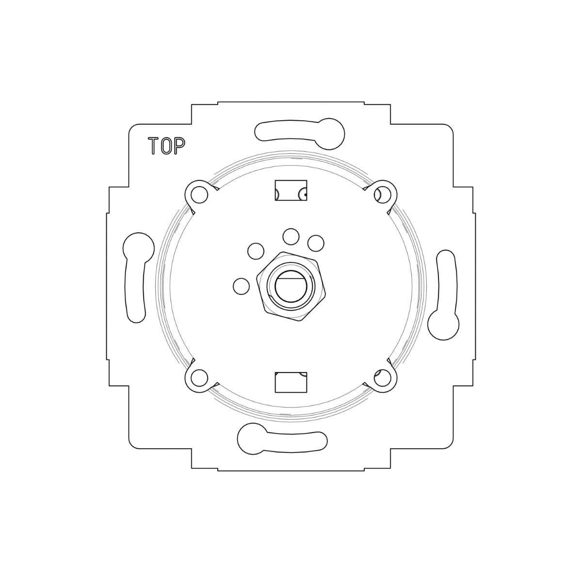 LST 50 BJ UP-R - 100V Lautstärkeregler mit Pflichtrufrelais, Variante ...